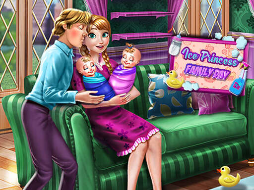 Ice Princess Family Day - Play free online - CrazyGames-Poki