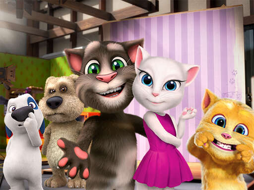 GF Talking Tom Puzzle - Kostenlos online spielen - CrazyGames-Poki