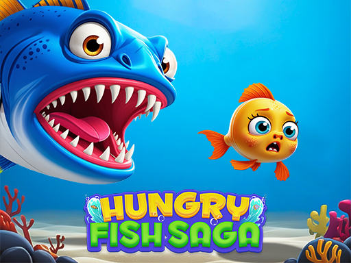 Play Hungry Fish Saga - Free Online Arcade Game