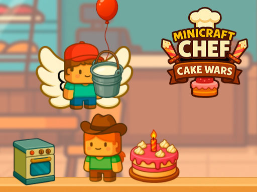 Minicraft Chef Cake Wars - 免費在線玩 - CrazyGames-Poki