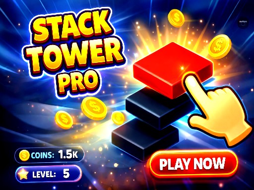 Stack Tower Pro - Play free online - CrazyGames-Poki