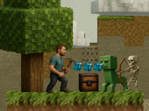 Blockcraft Ultra Realista - Juega gratis en línea - CrazyGames-Poki