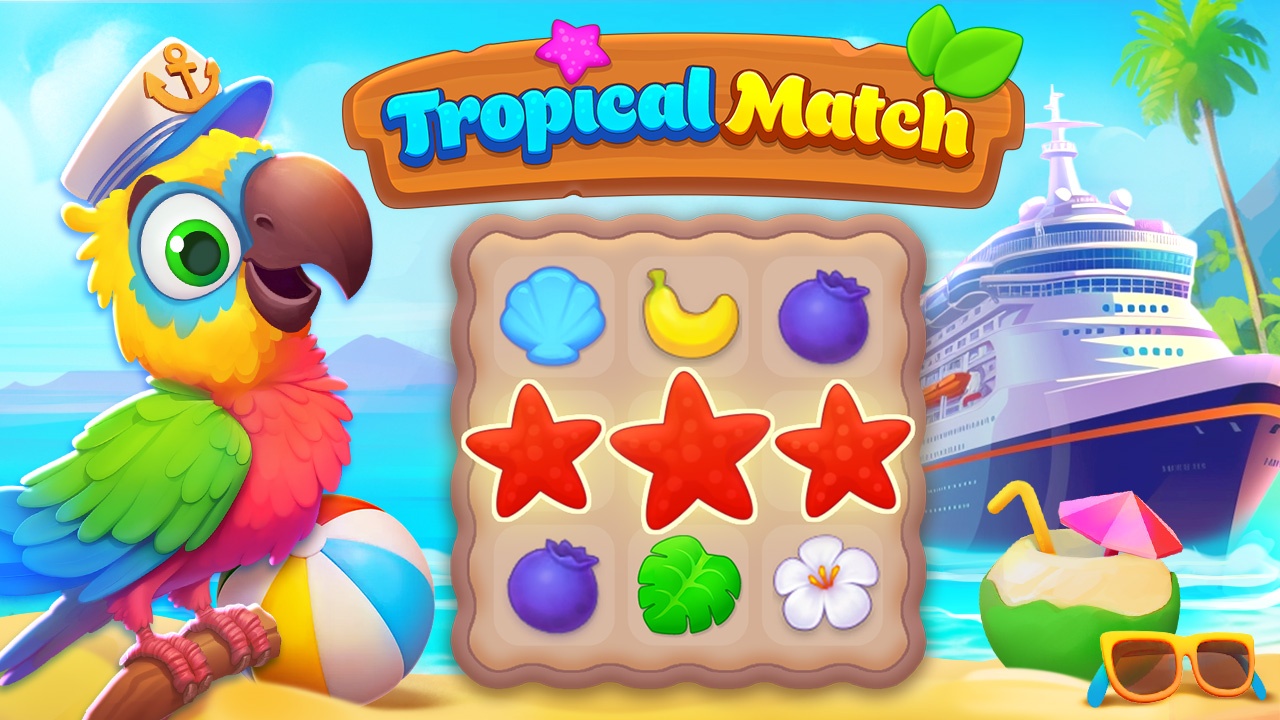Tropical Match - Play free online - CrazyGames-Poki
