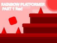 Rainbow Platformer Part 1 Red! - Play free online - CrazyGames-Poki