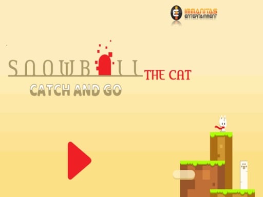 Play Snowball The Cat Catch And Go - Free Online Clicker Game