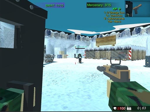 Blocky Combat Swat 2 - Play free online - CrazyGames-Poki