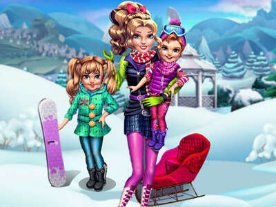 Twins Winter Fun! Game – Play Free Online Dress-up Game (No Download ...