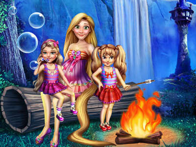Gorgeous Twins Spring Camp! - Play free online - CrazyGames-Poki