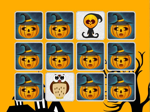 Juego De Memoria Para Niños: Halloween - Juega gratis en línea ...