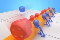 Play Dice Push - Free Online Stickman Game