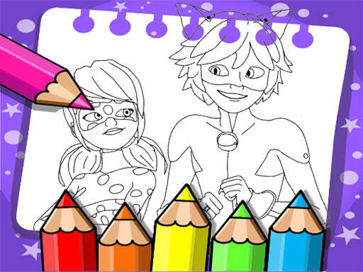 Miraculous Ladybug Coloring Book - Play free online - CrazyGames-Poki