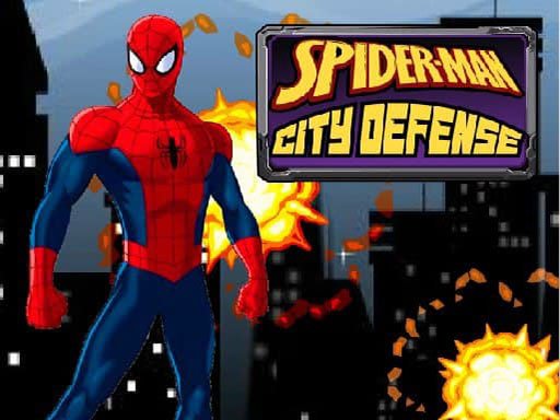 Play Spider-man: City Defense - Free Online Shooting Game
