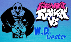 Play FNF Vs W.D Gaster - Free Online FNFunkin Game