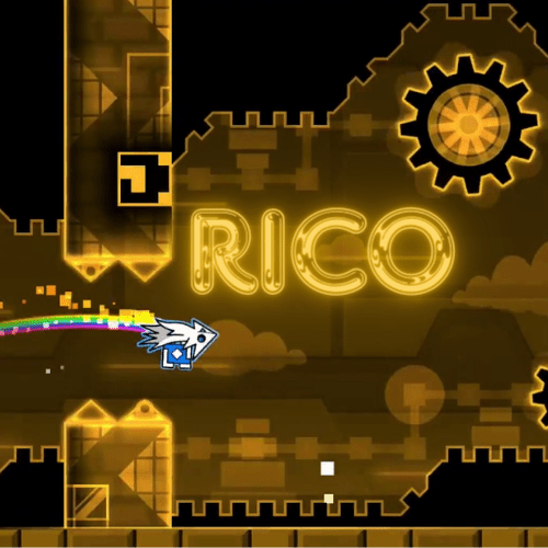Play Geometry Dash Rico - Free Online Geometry Dash Game