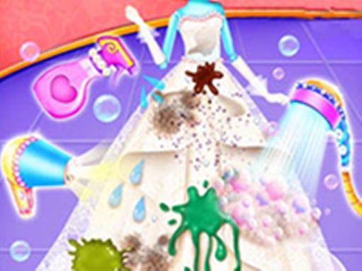 Princess Wedding Cleaning - Washing & Fixing - Play free online ...