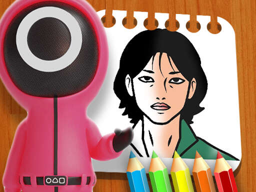 Squid Game Coloring Book - Play free online - CrazyGames-Poki