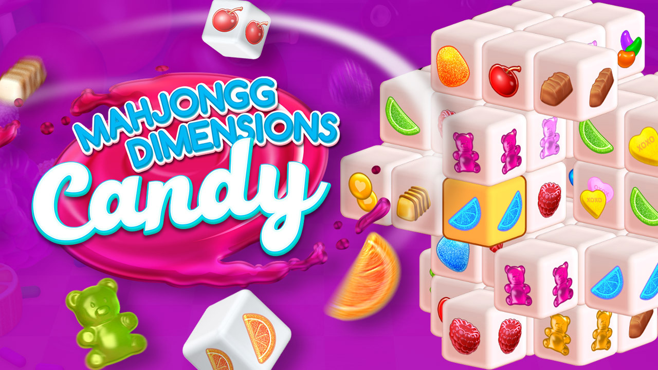Play Mahjongg Dimensions Candy - Free Online Mahjong Game