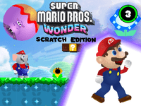 Play Super Mario Bros Wonder Scratch Edition - Free Online Scratch Game