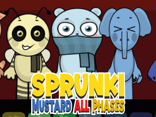 Sprunki Mustard All Phases Sprunki Incredibox Game - Play Free Online Now