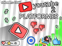 Play Youtube Platformer 2 - Impossible Game - Free Online Scratch Game
