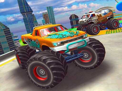 Crazy Monster Jam Truck Race Game 3D - Play free online - CrazyGames-Poki