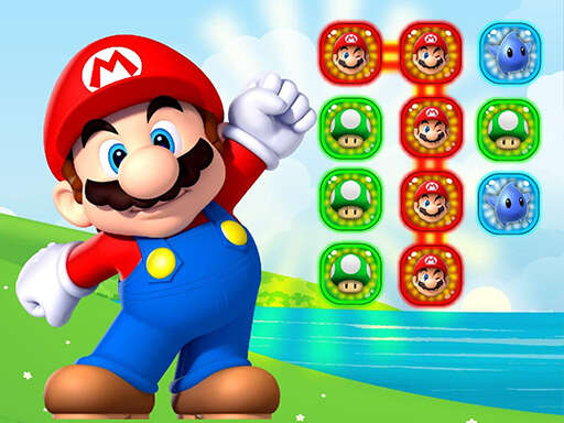 Super Mario Connect Puzzle - Juega gratis en línea - CrazyGames-Poki