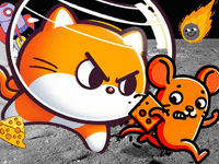 Play Escape The Space Cat! - Free Online Scratch Game
