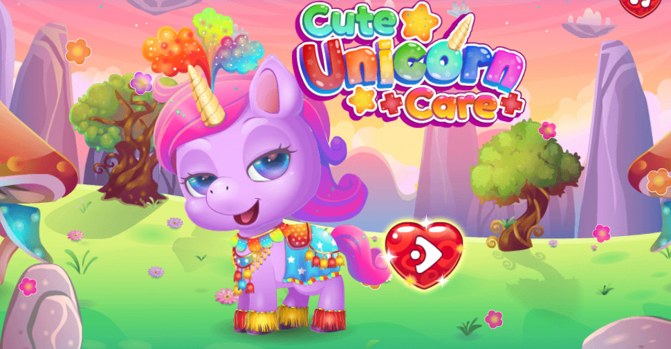 Play Cute Unicorn Care - Free Online Girl Game