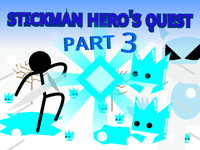 Play Stickman Hero's Quest - Free Online Scratch Game