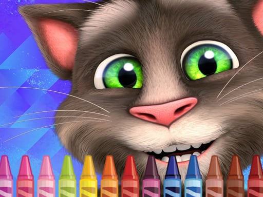 4GameGround - Talking Tom Coloring - Ücretsiz online oyna - CrazyGames-Poki