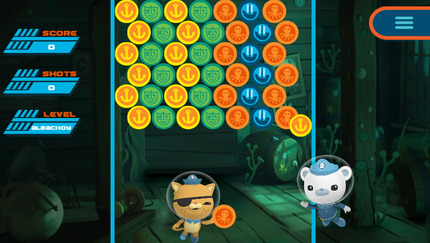 Play Octonauts Bubbles - Free Online Puzzle Game