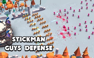 Play Stickman Guys Defense - Free Online Stickman Game