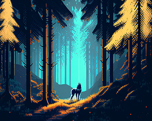 Wolf Runner – The Magic Wolf In The Forest - Play free online ...