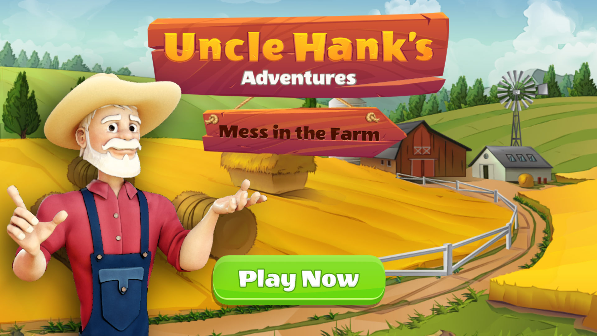 Uncle Hank's Adventures: Mess In The Farm - Play free online ...