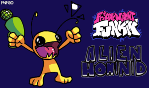Jouez FNF Anywhere USA Vs Alien Hominid - Jeu ligne gratuit FNFunkin