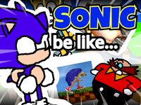 Play Sonic Be Like... - Bitmap - Free Online Scratch Game