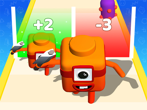Merge Number Cube 3d Run Game - Play free online - CrazyGames-Poki