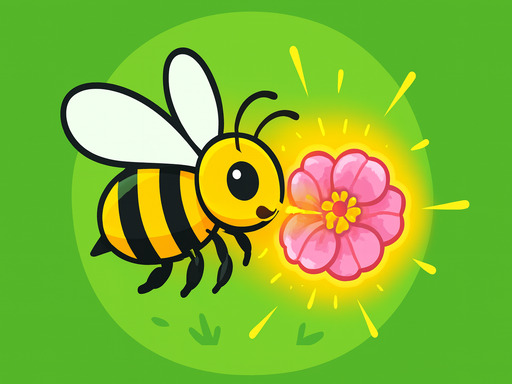 Bee And Flower - Play free online - CrazyGames-Poki