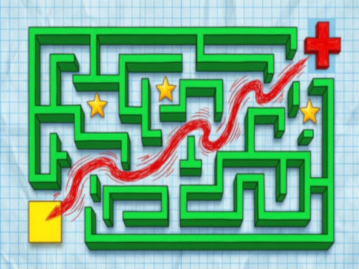 Mazes Draw The Path - Play free online - CrazyGames-Poki