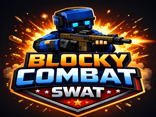 Blocky Combat Swat Original 2026 - Play free online - CrazyGames-Poki