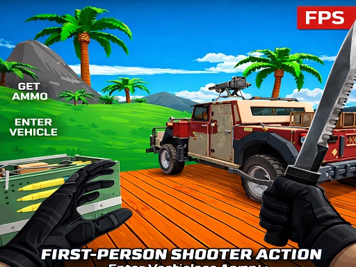 Play Blocky Zombie Shooting - Free Online Shooting Game
